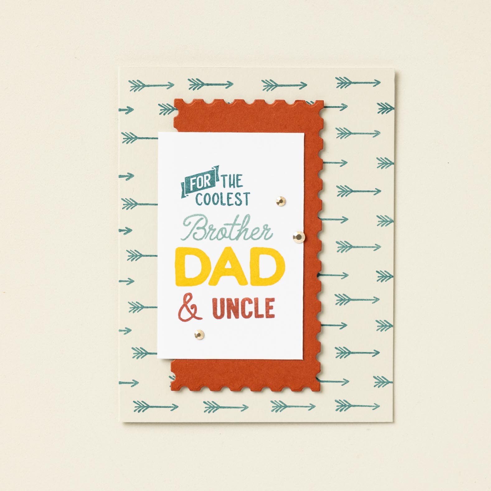 Crafting a Handmade Father's Day Card for Dad - Stampin' Up Blog