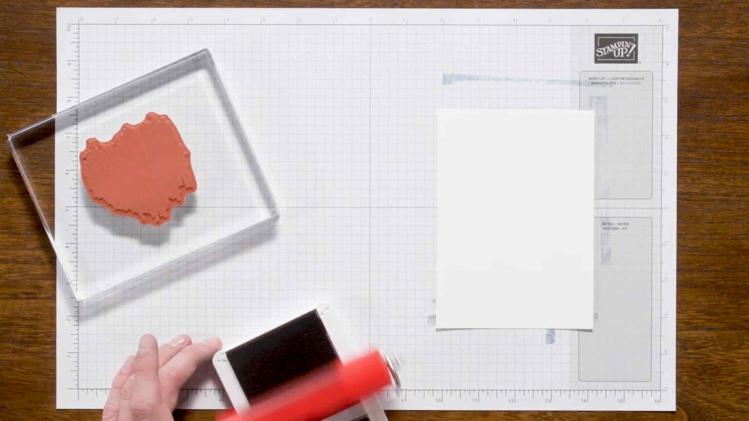 How to Use a Crafting Brayer - Stampin' Up Blog